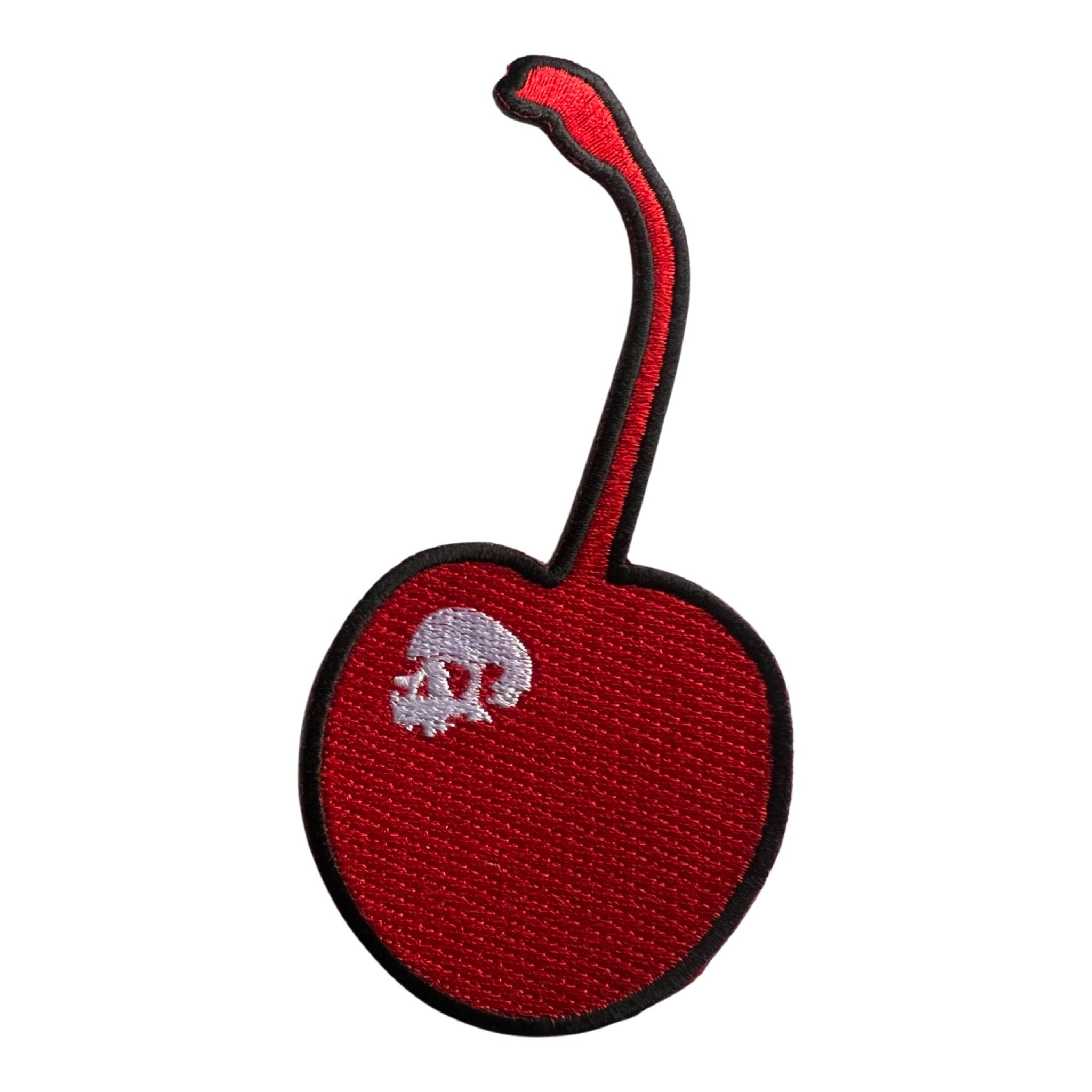 Broken Cherry Skull Logo Patch – Vintage Iron-ons